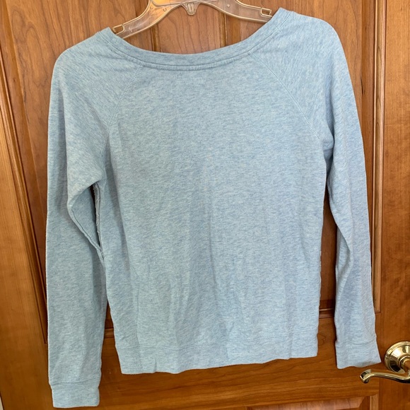 GRG MONTREAL | Tops | Grg Powder Blue Sweatshirt With Lace Front Xs ...